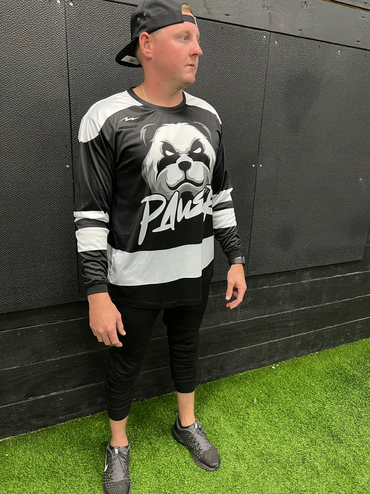 Pauer Panda Full Dye Long Sleeve — Pauer Sports